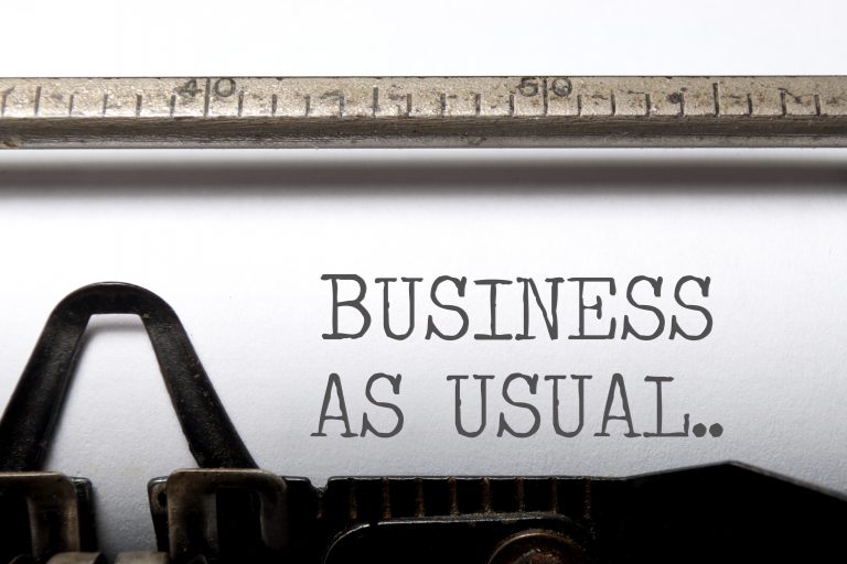 business-as-usual